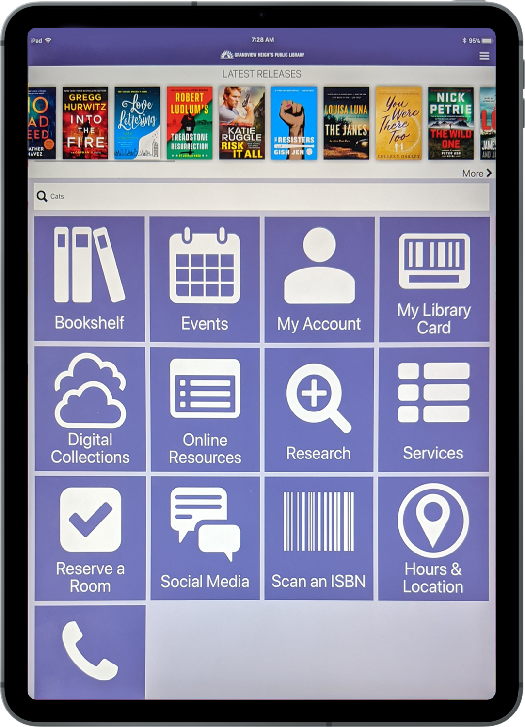 Mobile app – Grandview Heights Public Library