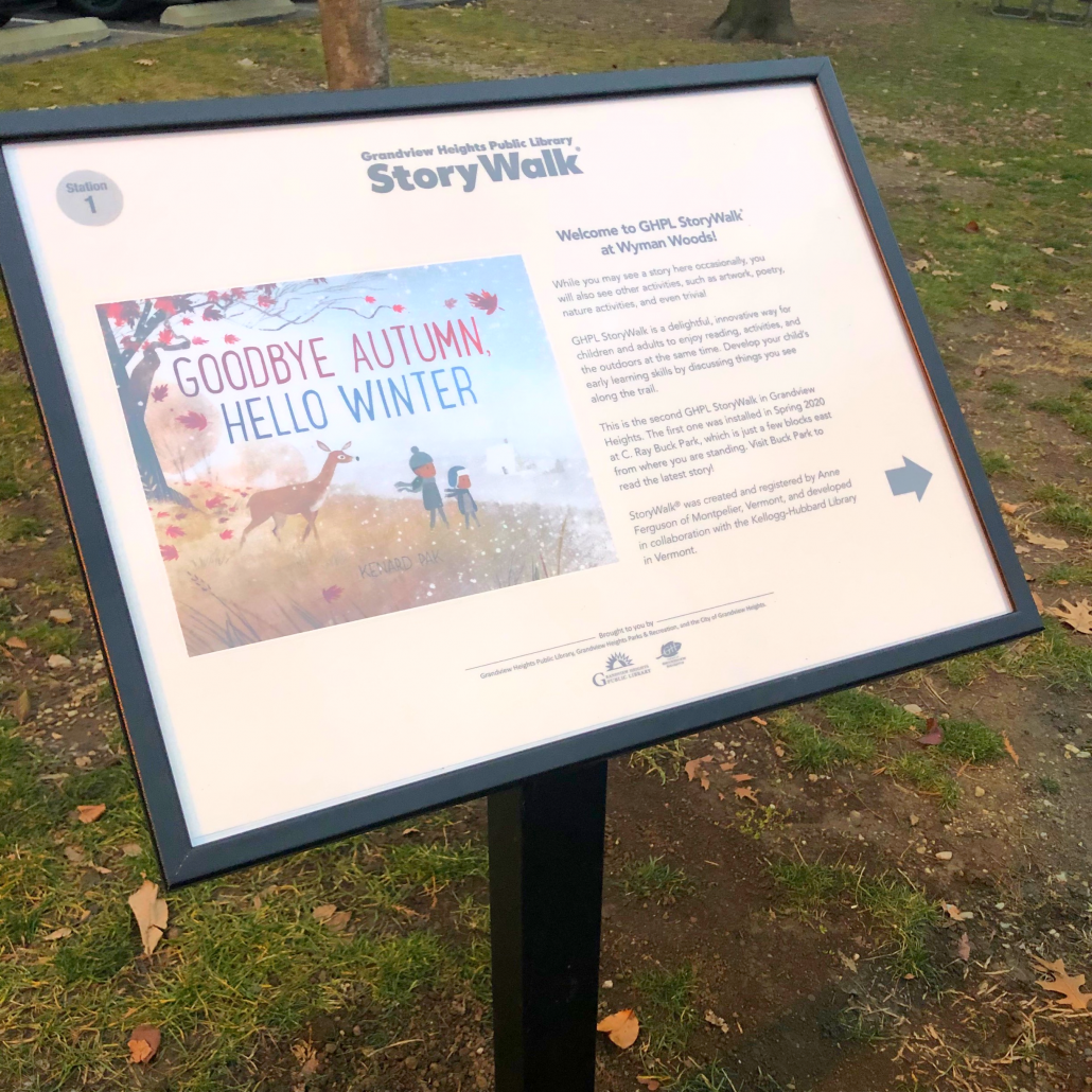 StoryWalk at Wyman Woods – Grandview Heights Public Library