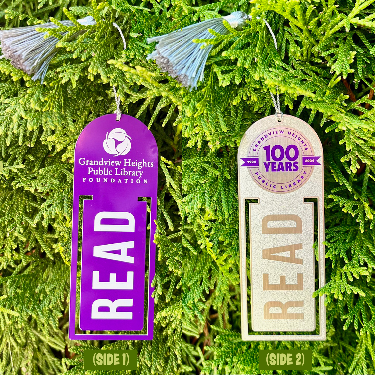 Centennial Bookmark Ornament – Grandview Heights Public Library
